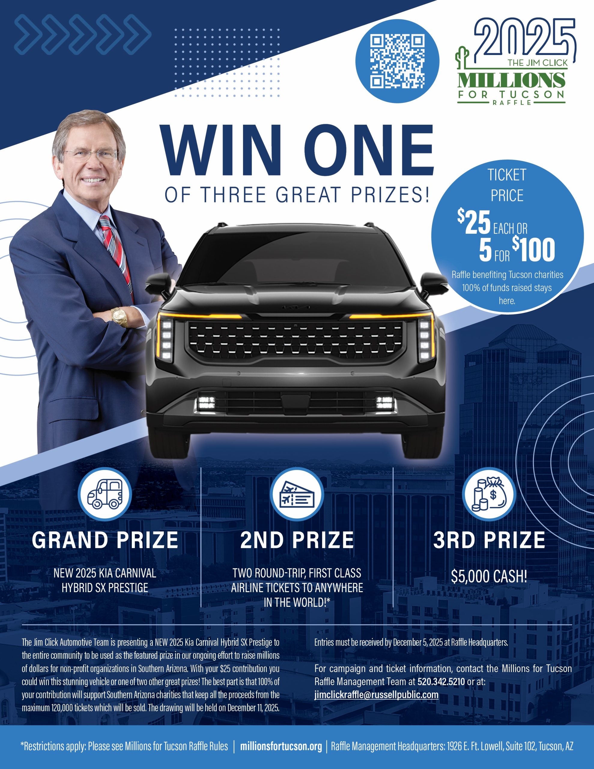 The Raffle Rules – Millions for Tucson